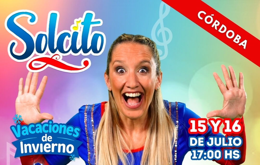🌈 Solcito vuelve a Córdoba con un show nuevo y el corazón de siempre ...